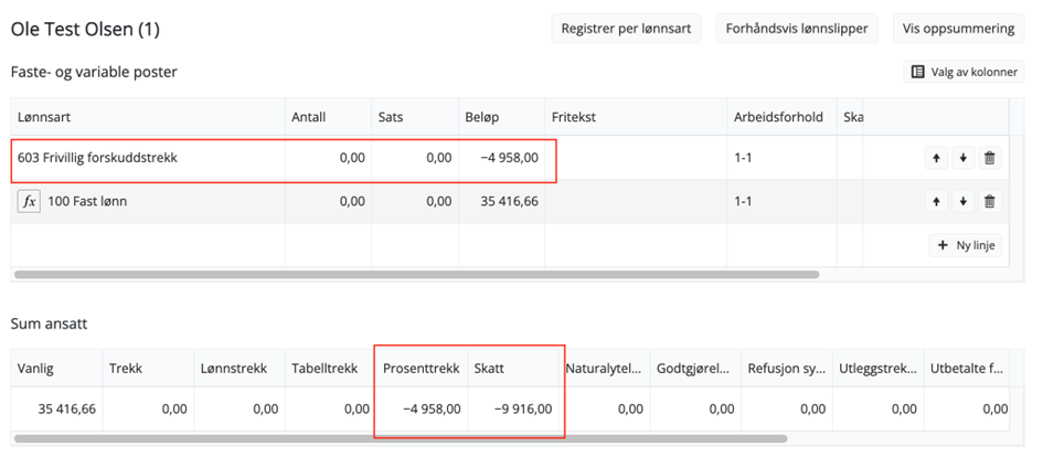 Måned med halv skatt i Lønn – Duett Økonomi